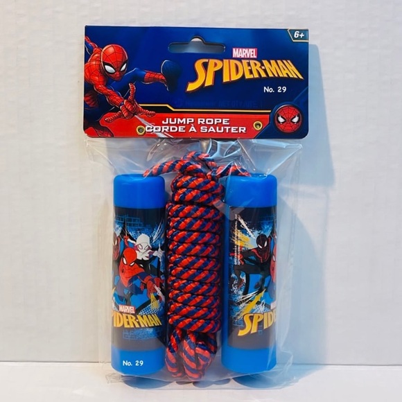 Spiderman | Toys | Spider Man Blue Kids Jump Rope | Poshmark
